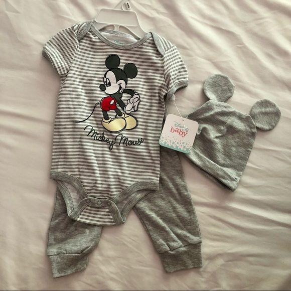 Disney | Matching Sets | Disney Mickey Mouse Baby Outfit Set 69 Mo ...